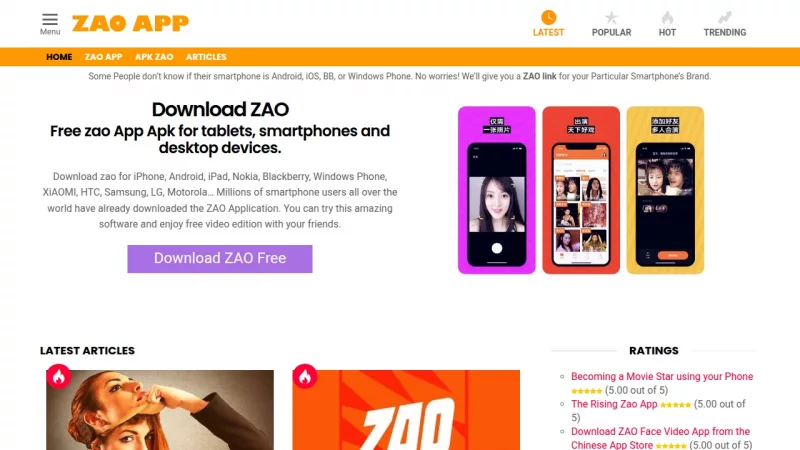 Zao App: Reviews, Features, Pros & Cons, Alternatives