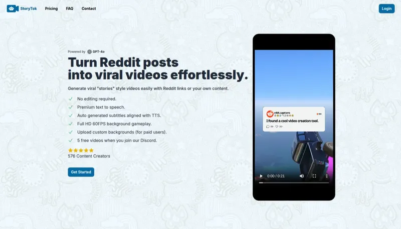 StoryTok: Reviews, Features, Pricing, Alternatives | Toolbit.ai